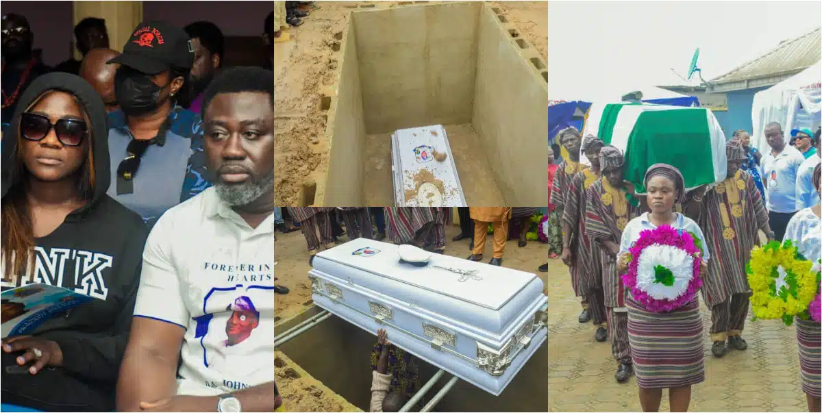 Nollywood superstar Mercy Johnson Okojie pays final respect to father ...