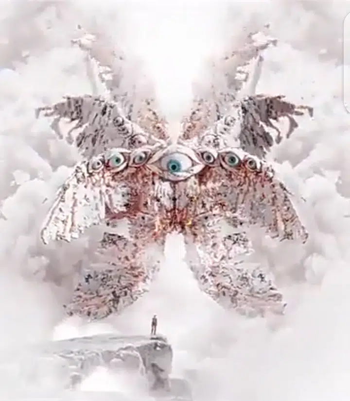 Man shares video representing the appearance of angels in Bible