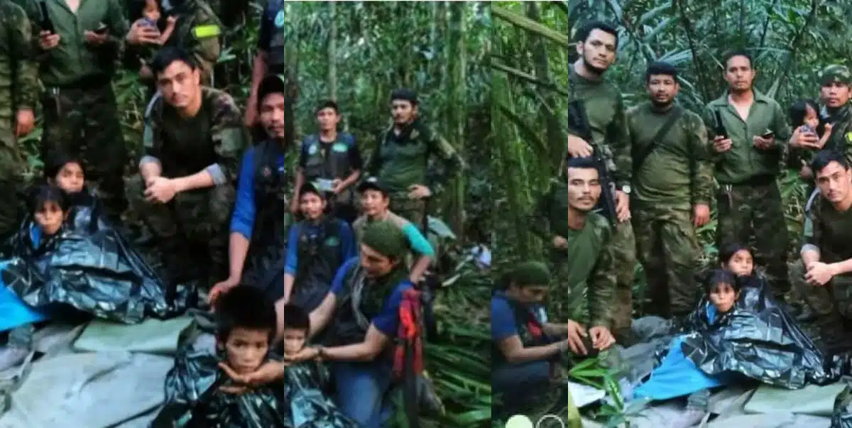 4 children who disappeared 40 days after surviving plane crash in Amazon jungle found alive
