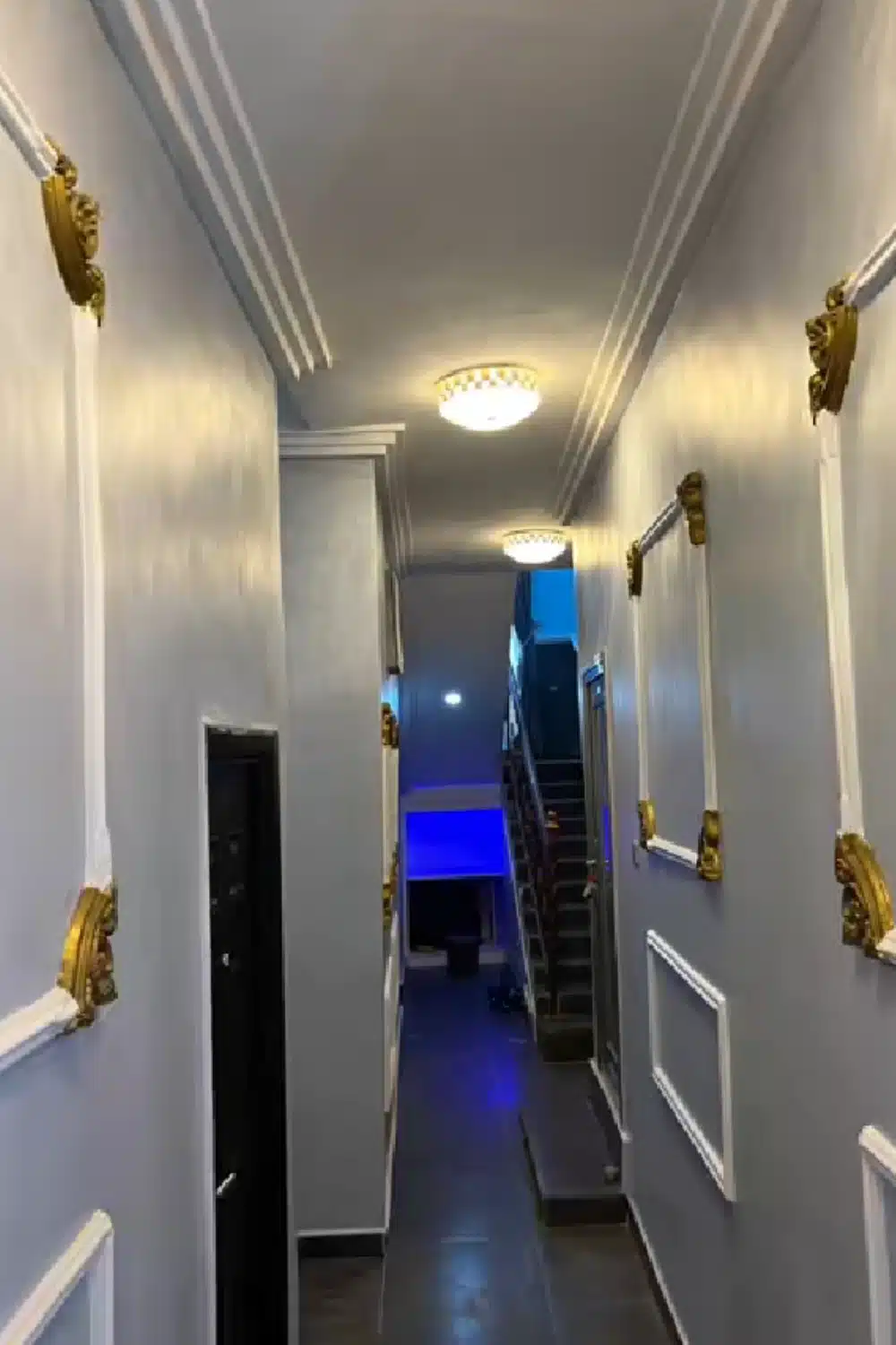 Nigeria man shares his self-built stunning mansion with the interior