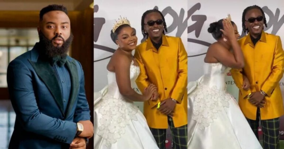 Bimbo Ademoye and Timini Egbuson's loved-up video leaves VJ Adams ...