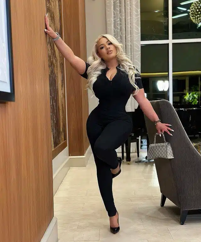 Nina shows off new body weeks after BBL surgery