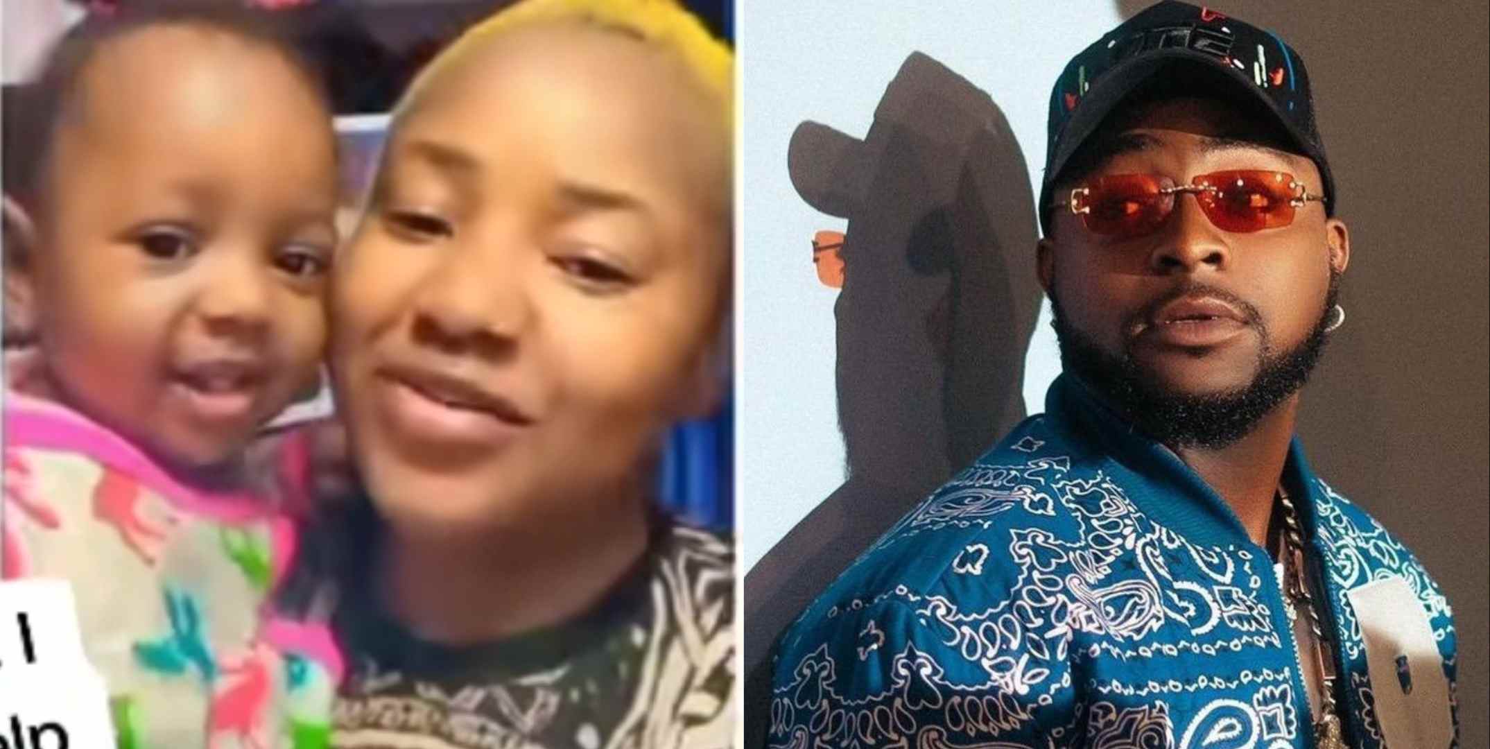 "I have a daughter for Davido, he neglected us too" – Ghanaian lady ...
