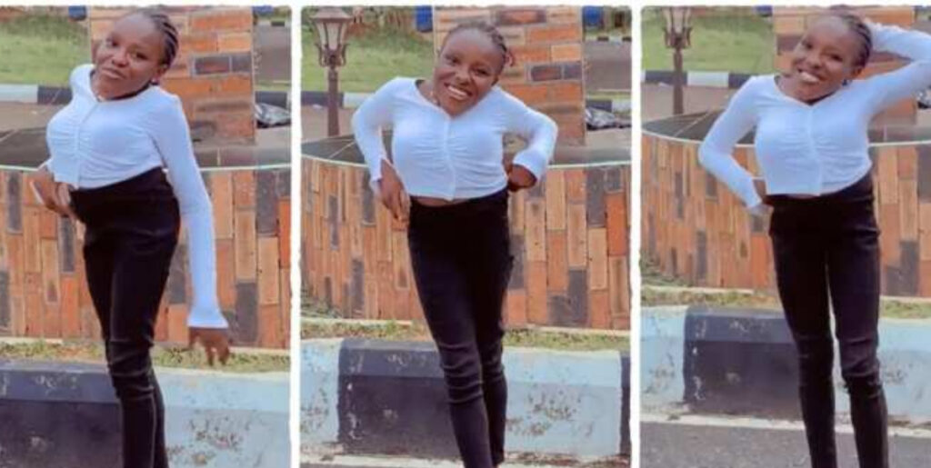 Nigerian lady with small stature flaunts body despite criticism of her size