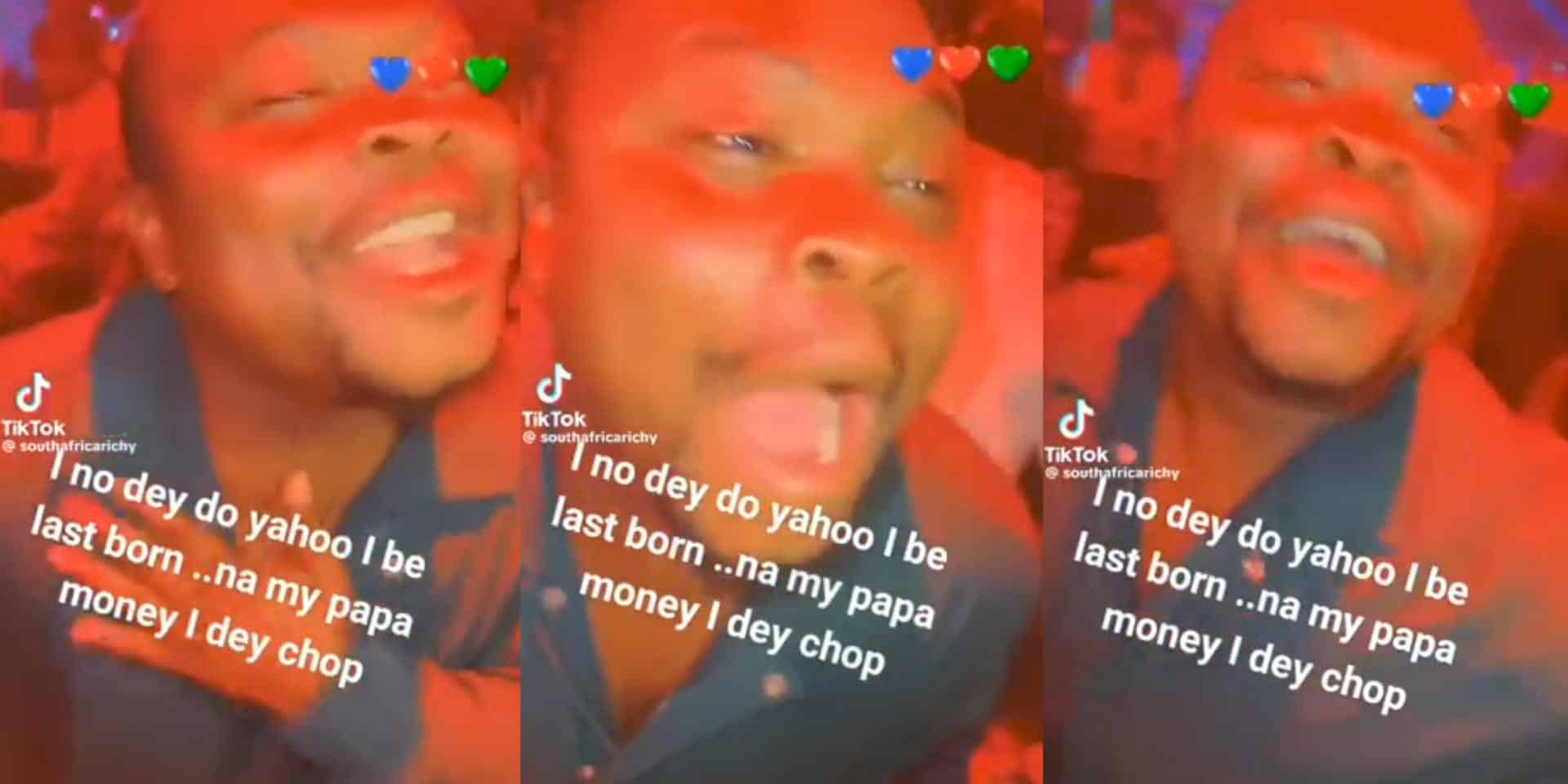 "I no dey do yahoo, na my papa money I dey chop" – Man says as he shuts ...
