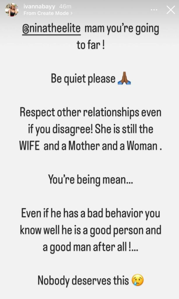 Davido's alleged French baby mama cautions Anita Brown