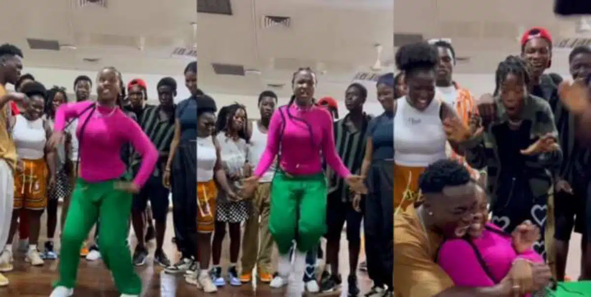 Young lady's flawless dance moves takes internet by storm