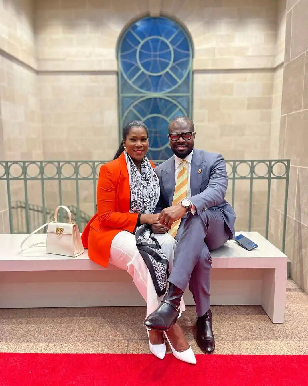 Stephanie Linus and husband unveil second son as they dedicate him to ...