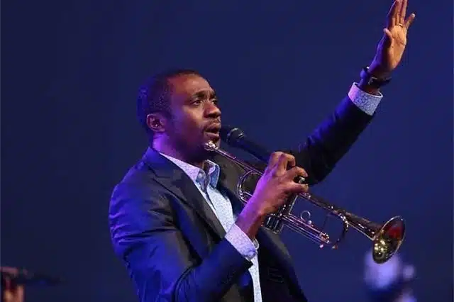 Nathaniel Bassey celebrates wife's birthday in a special way