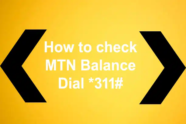 How to check MTN balance