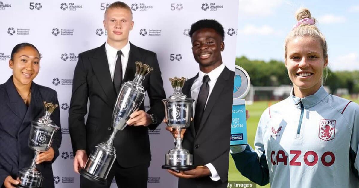 Haaland and Daly named 2022/23 PFA Players’ Player of the Year