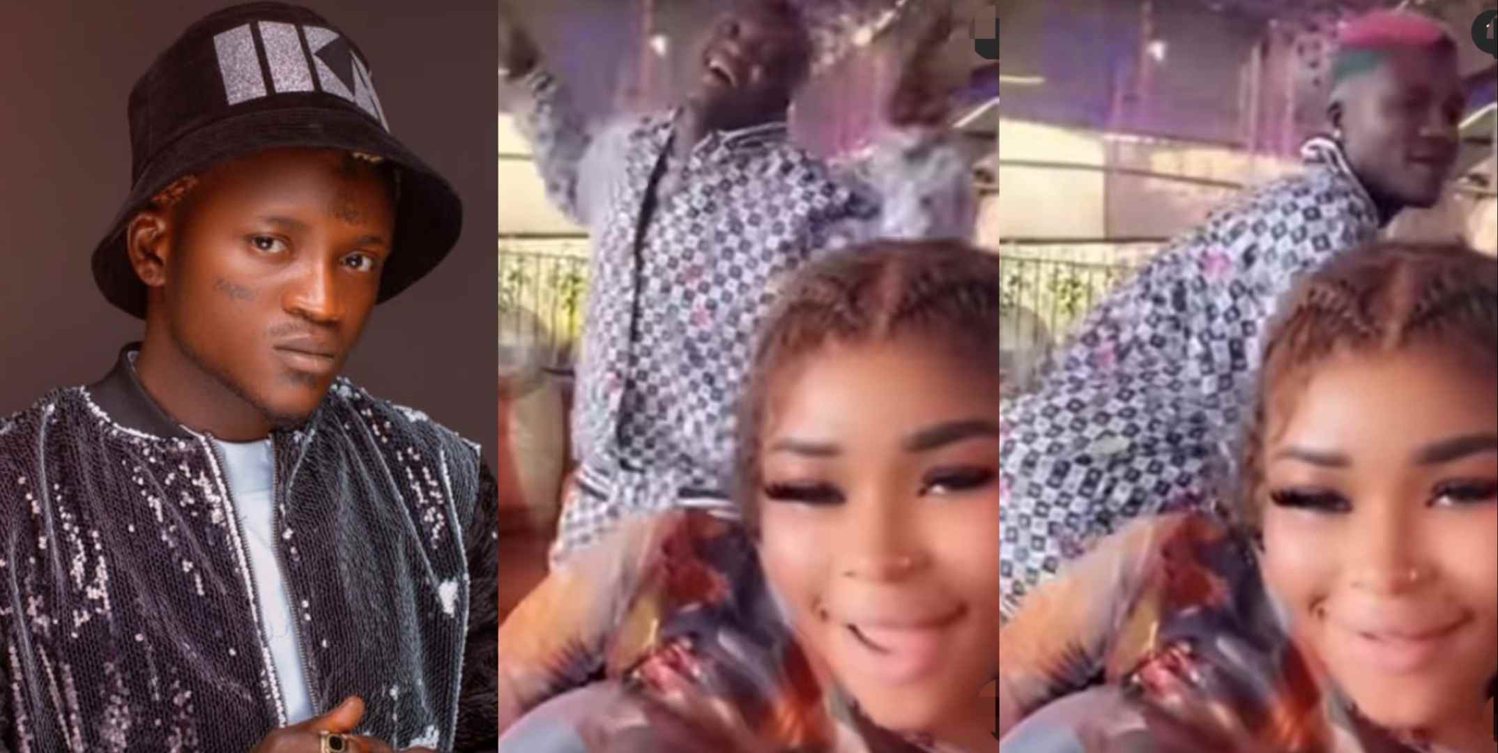 Portable and late Alaafin of Oyo’s ex wife, Queen Dami spotted sharing ...