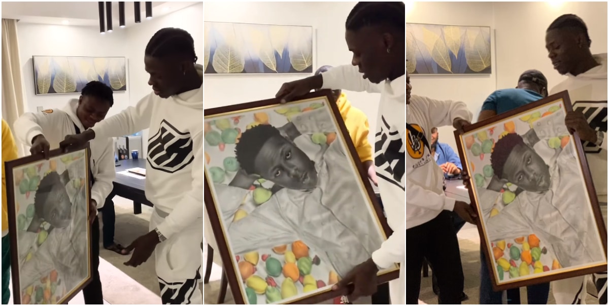 Mohbad: Throwback video of the singer beaming with joy as fan draws his ...