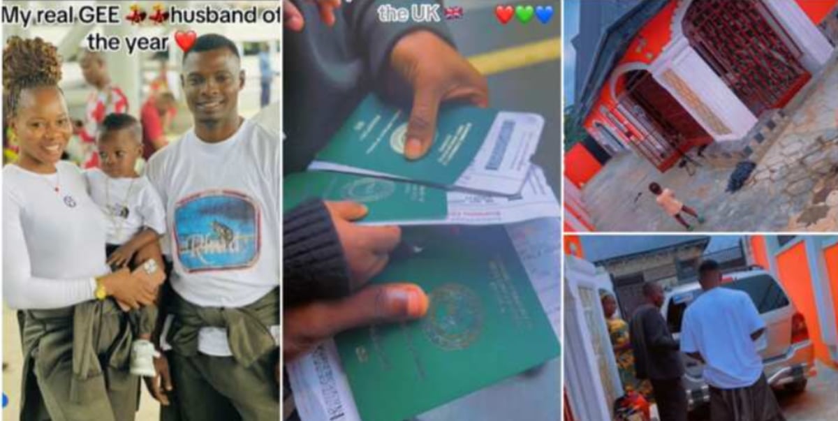 Nigerian family over the moon as they all obtain UK visas, flaunt their ...