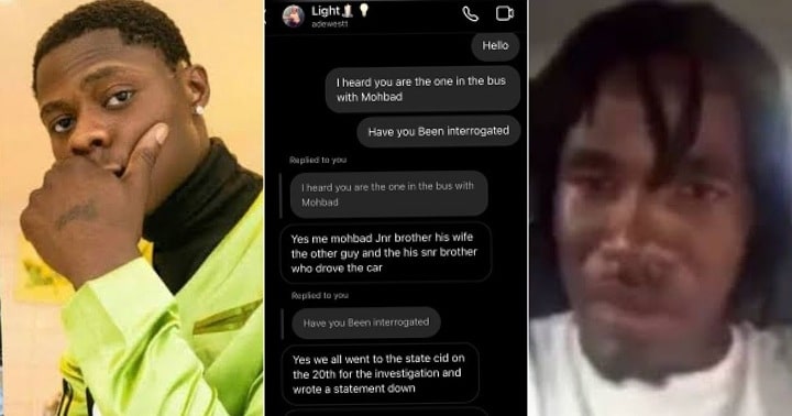 Boy who proclaimed Mohbad dead in car finally opens up