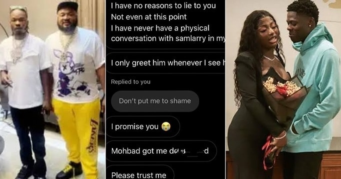Mohbad's wife speaks on relationship with Naira Marley, Sam Larry