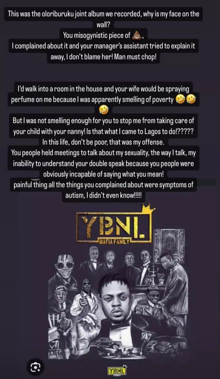 Following Mohbad's death, Olamide's ex-signee Temmie Ovwasa drags him ...