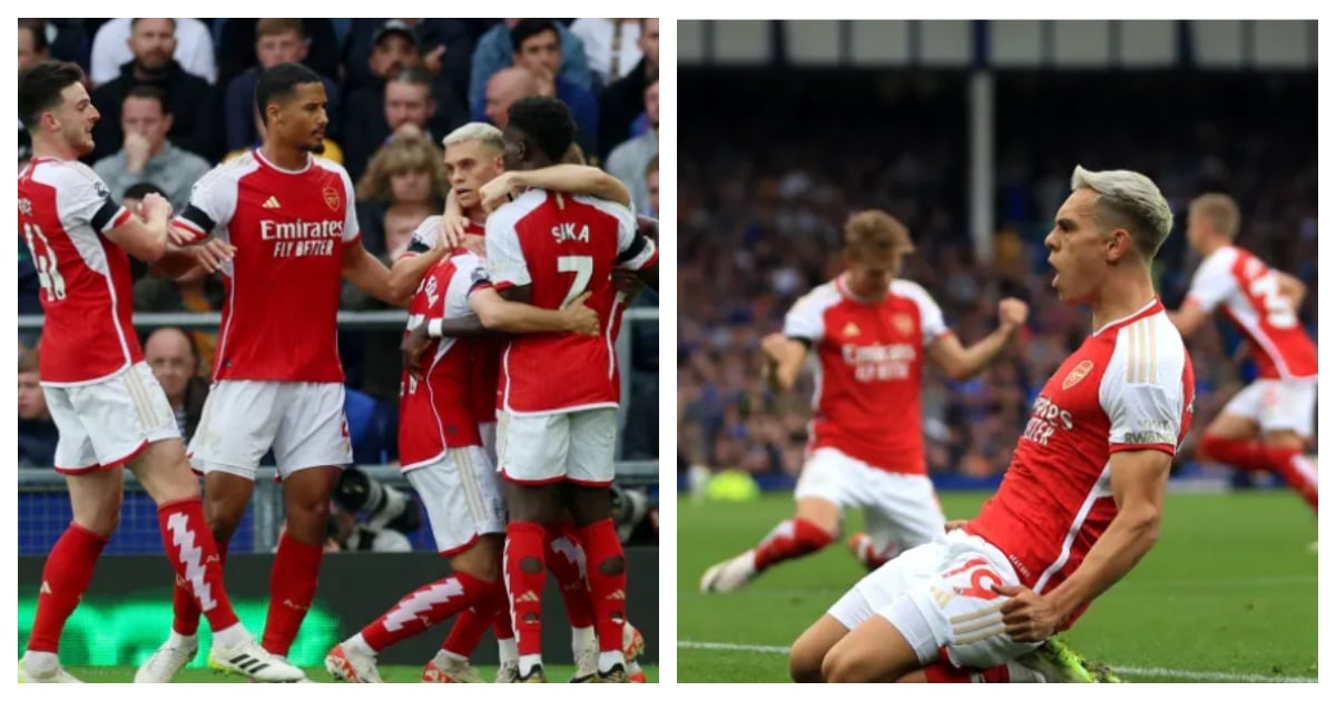 EPL: Trossard saves Arsenal day with lone goal against Everton