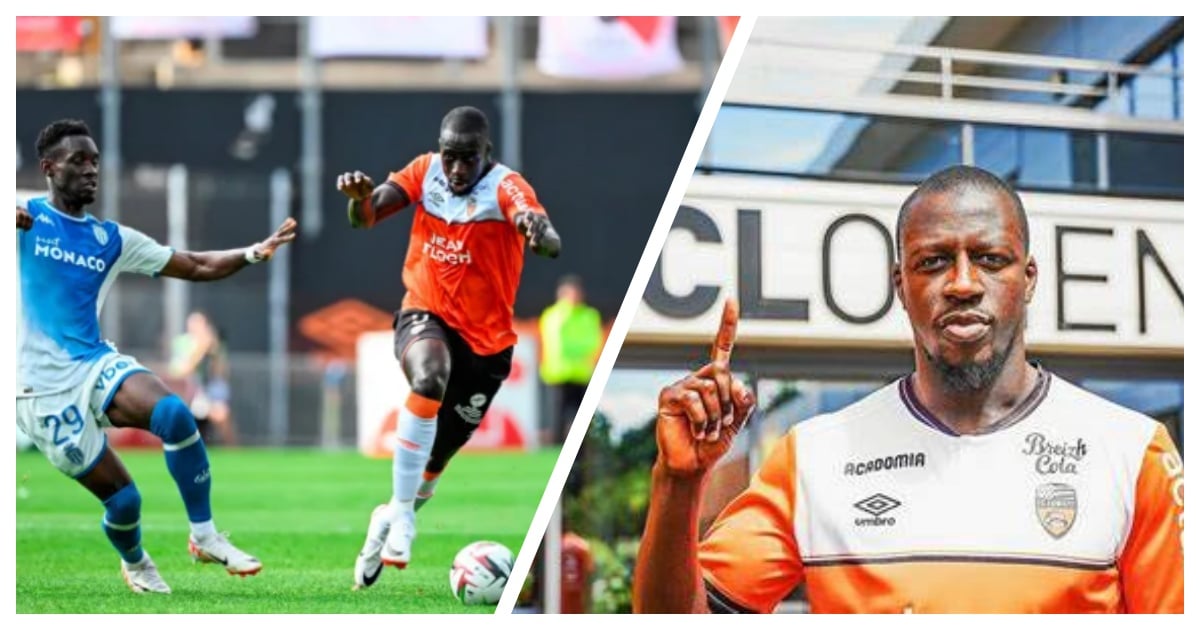 Benjamin Mendy features for FC Lorient after two years of rape allegation