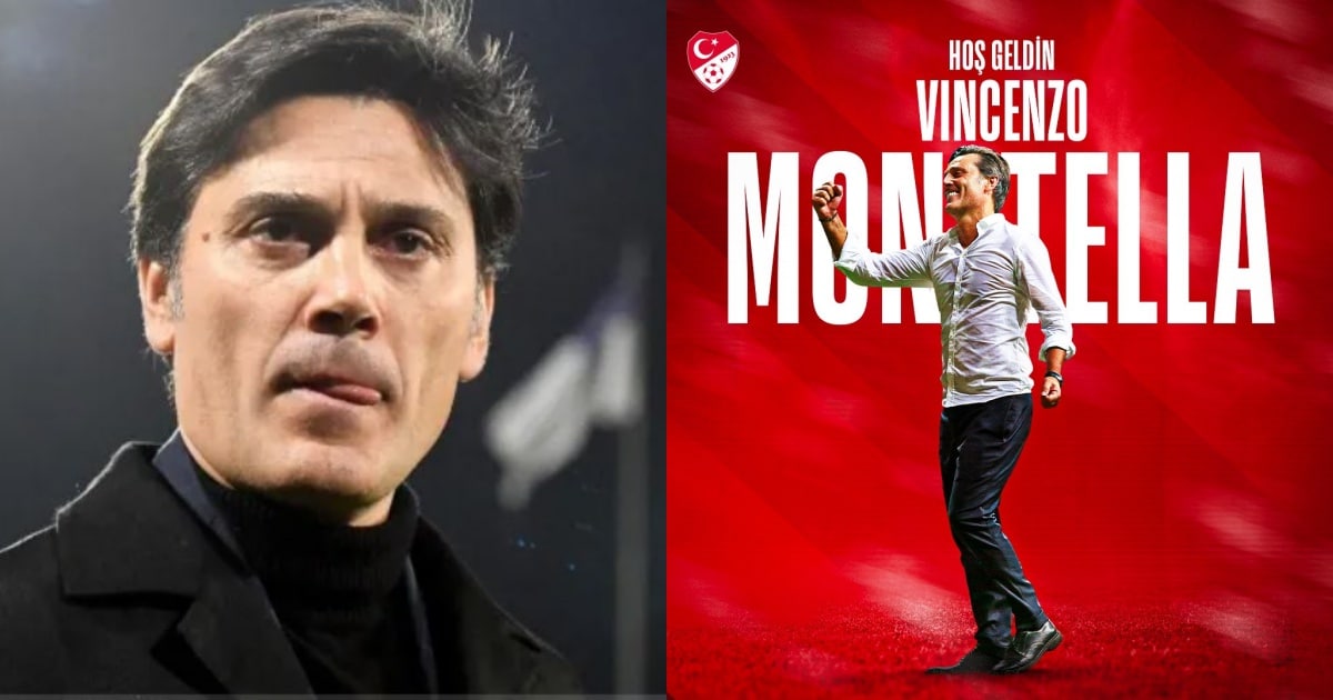 Vincenzo Montella appointed new Turkey national team's head coach