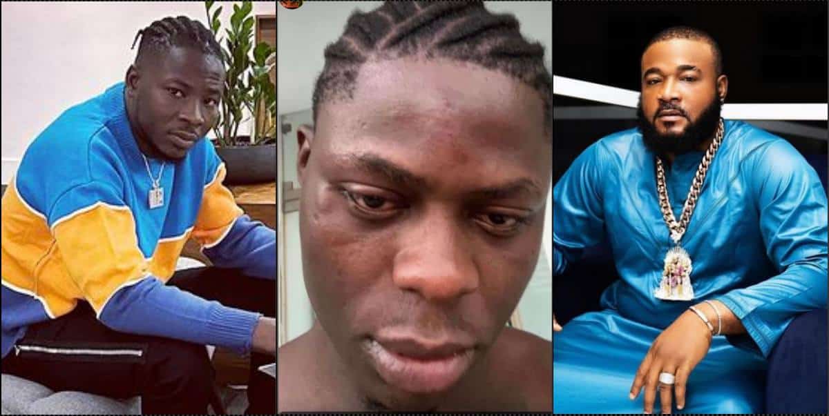 Dre DMW calls out Sam Larry, shares wounded face of late Mohbad