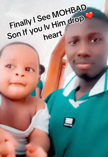 Mohbad: Man gets emotional as he gets to meet the singer's child for ...