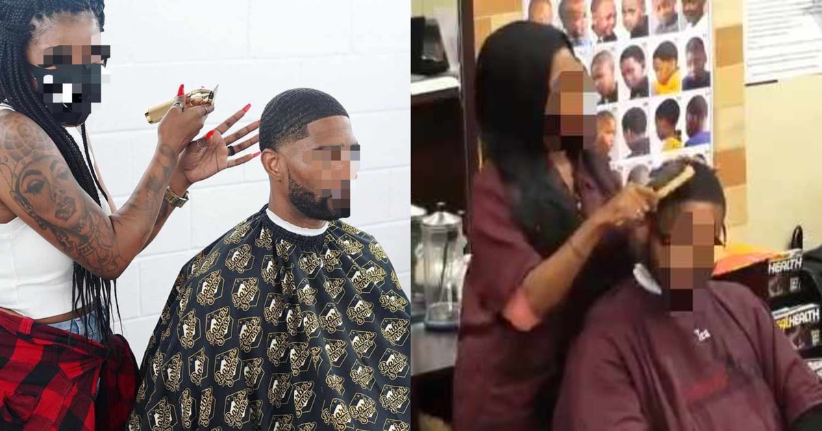 "Most of you don’t like your friends" - Female barber exposes truth on ...
