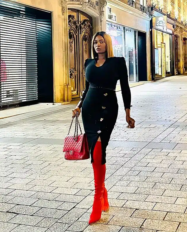 May Edochie flaunts luxury lifestyle as she lands in Paris