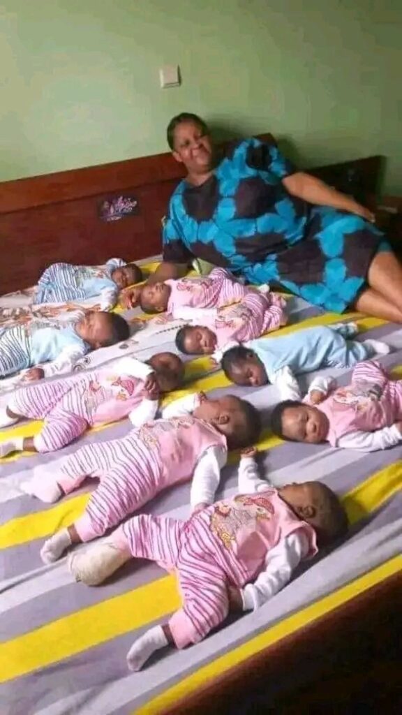 Nigerian Woman Gives Birth to Nine Babies After 25 Years of Waiting ...