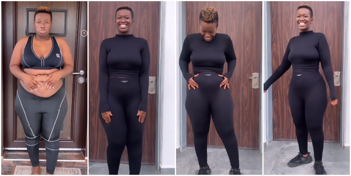 Warri Pikin shares stunning body transformation photos 6 months after ...