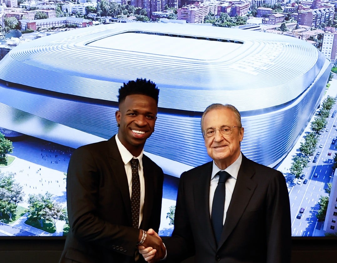 Vinicius Jr signs new contract at Real Madrid until 2027 with €1b release clause