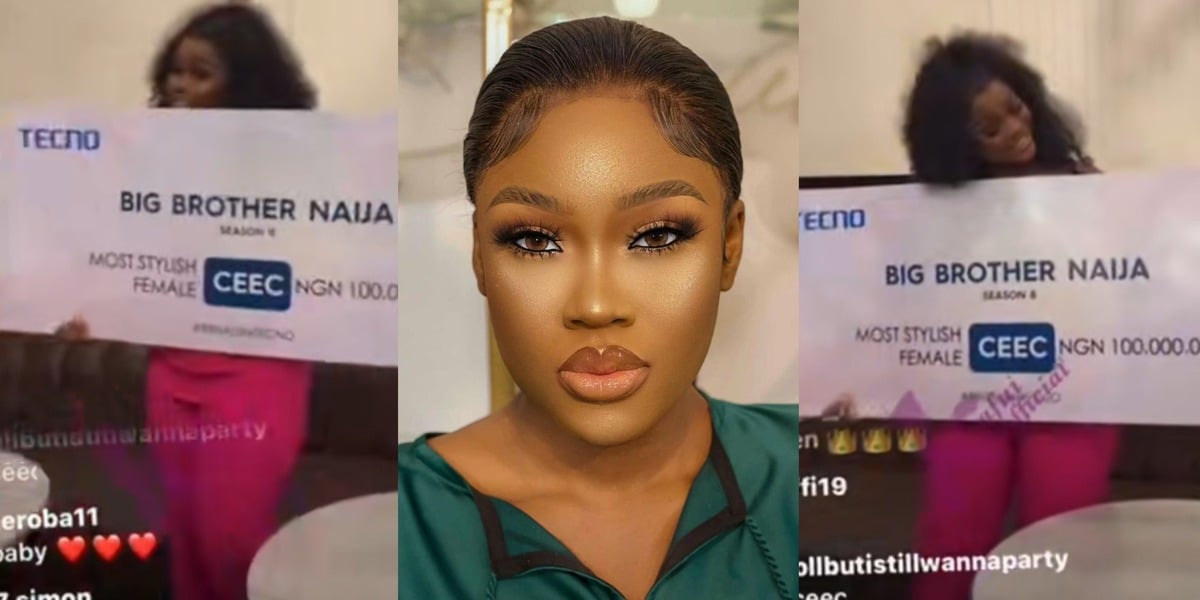 CeeC wins 'most stylish' female of BBNaija All Stars edition show
