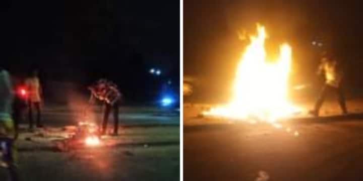 "He chose to sacrifice himself" ― Man says as mob set ablaze suspected ...