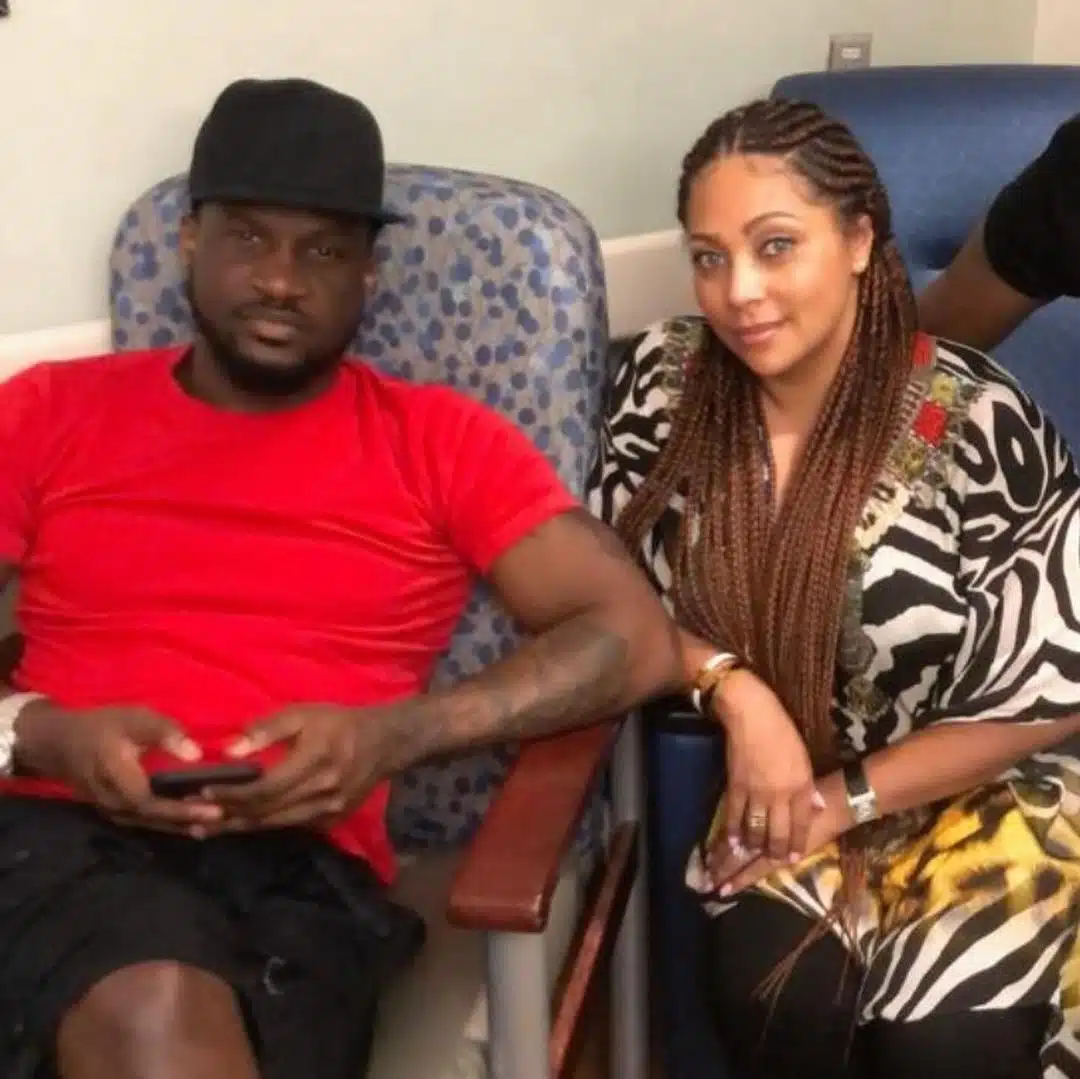 "10 years married, 18 years together" - Peter Okoye's wife pens sweet ...