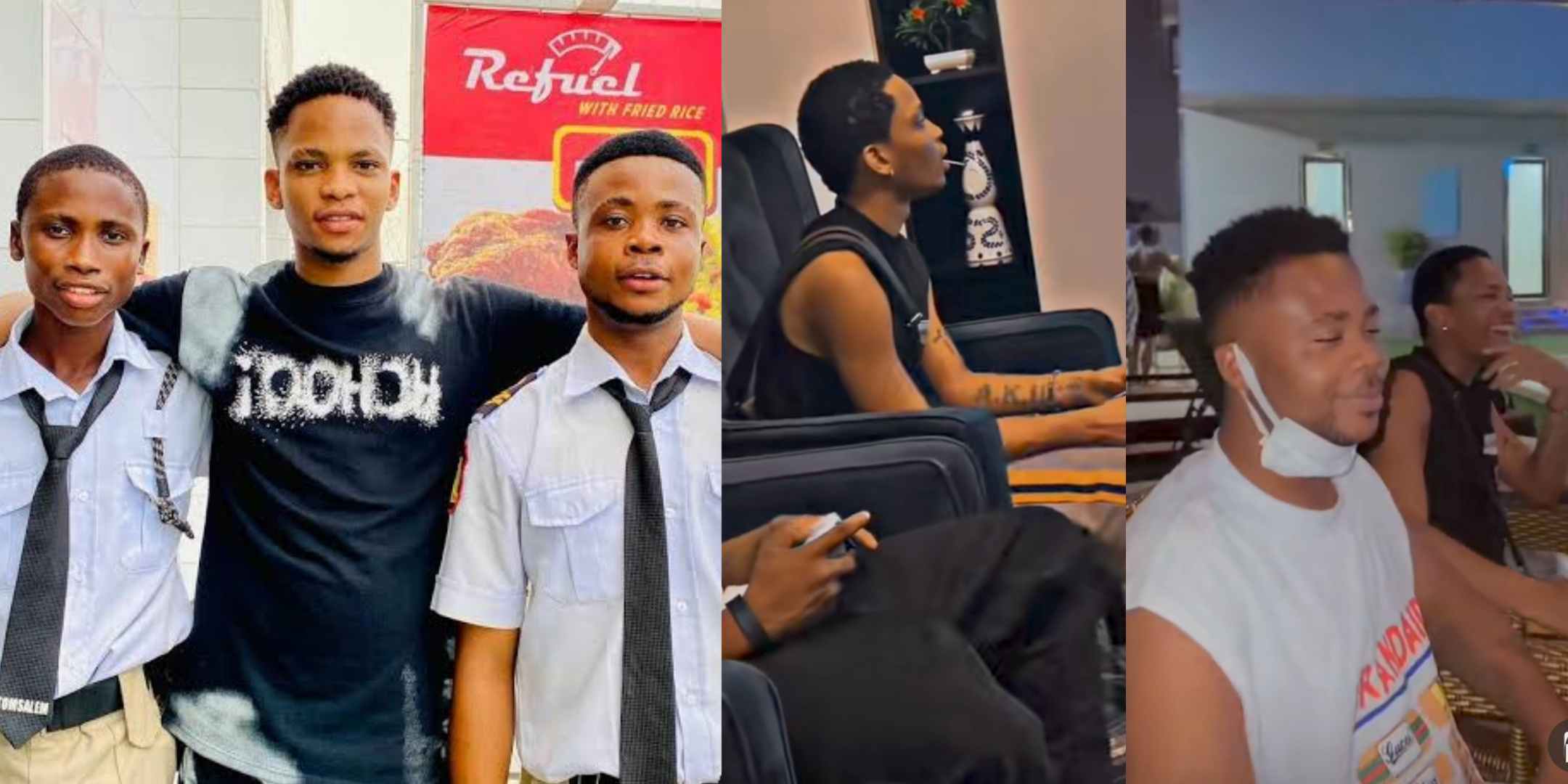 Happie Boys makes first public appearance following deportation from Cyprus