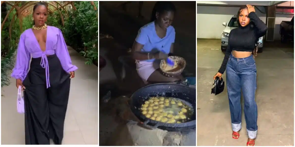 Lady who sells Akara at night in Abuja causes buzz as she flaunts her ...