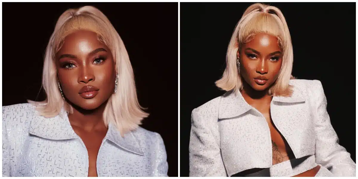 Ilebaye breaks silence on controversial outfit worn to Davido's event