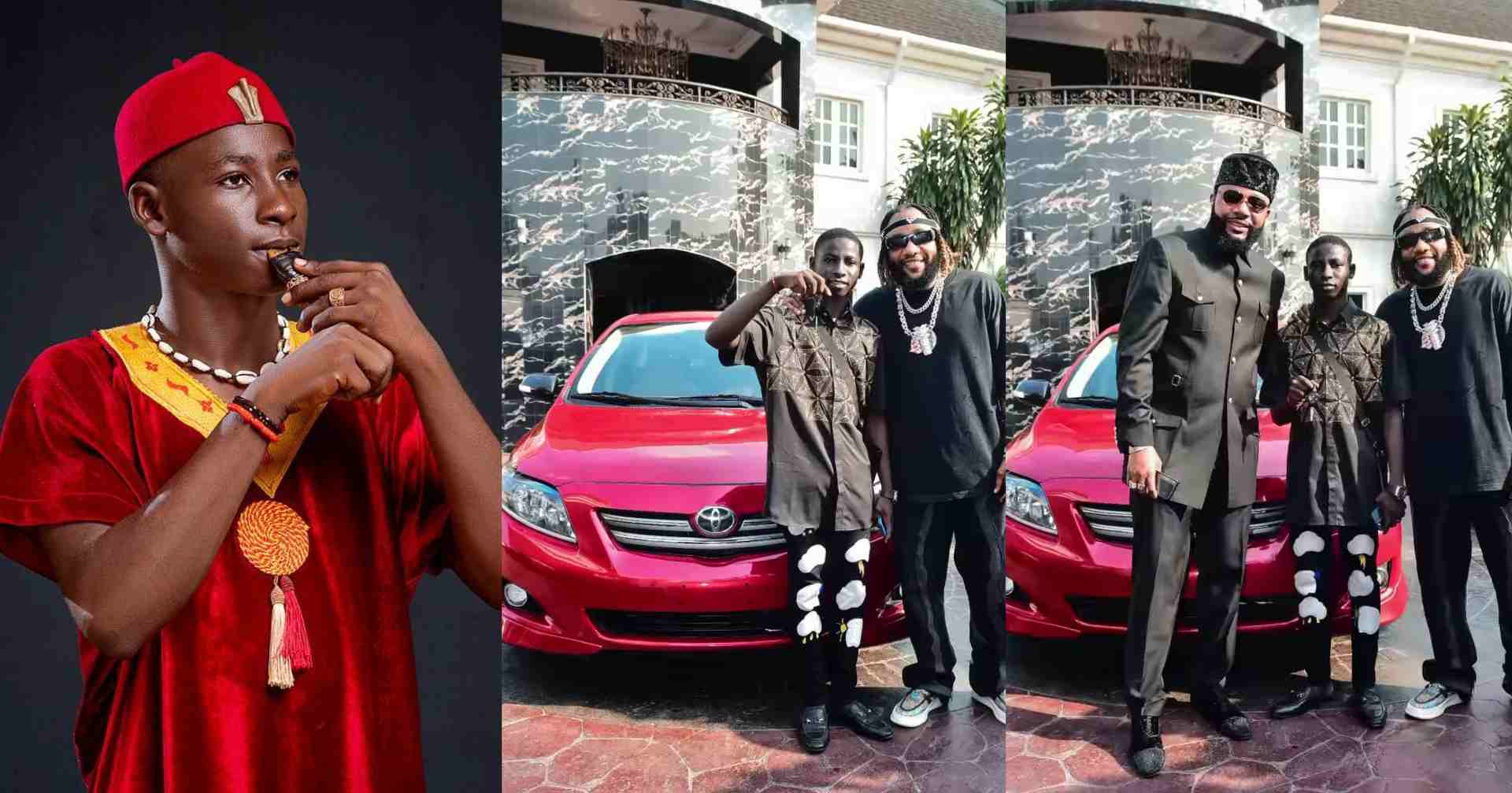 KCee and E Money buy brand new car for Ojazzy, the boy who played ...