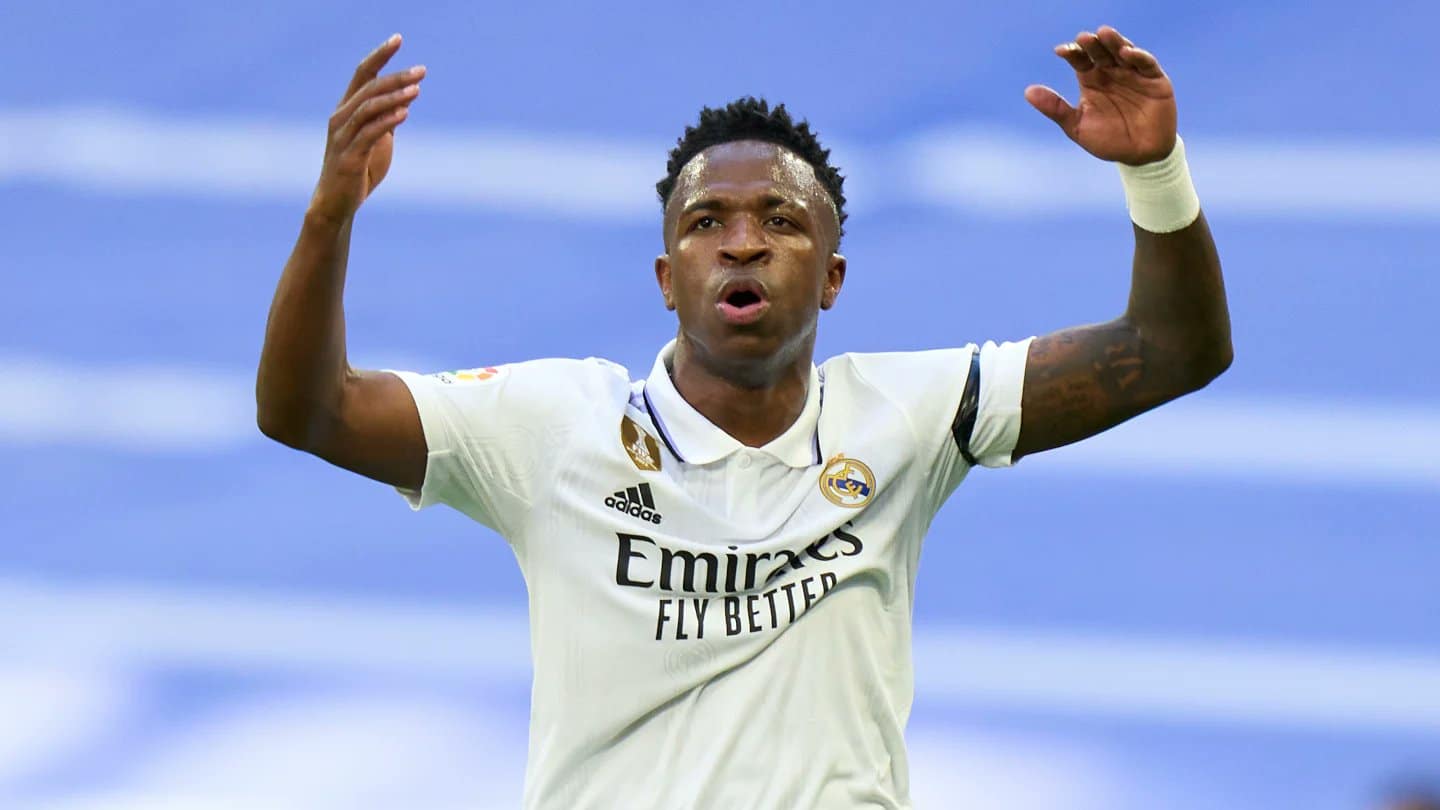 Confirmed: Vinicius Junior out for 10 weeks after hamstring injury