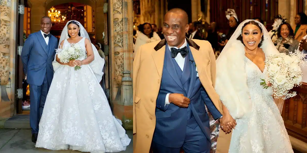 Rita Dominic, Fidelis Anosike mark their first wedding anniversary