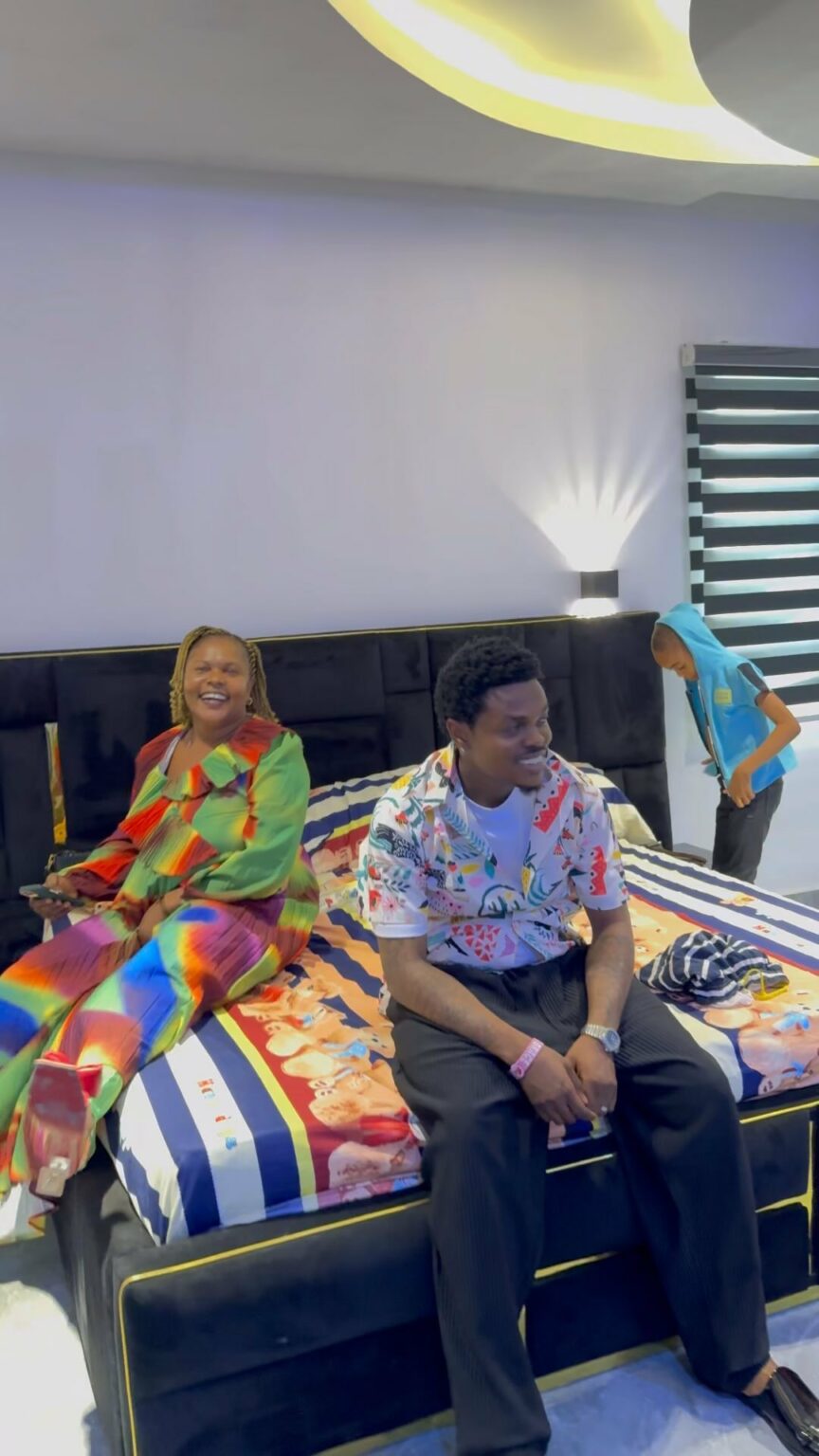 Blord overjoyed as his mother moves into her new N120M house