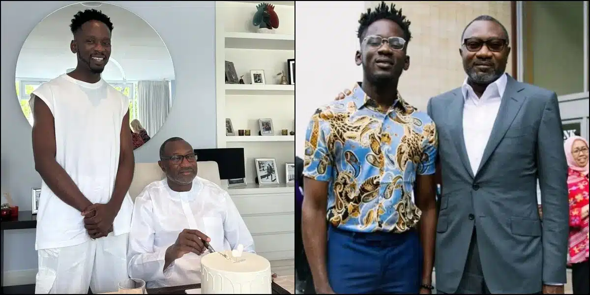 Mr Eazi reveals his billionaire father-in-law, Femi Otedola, doesn’t ...