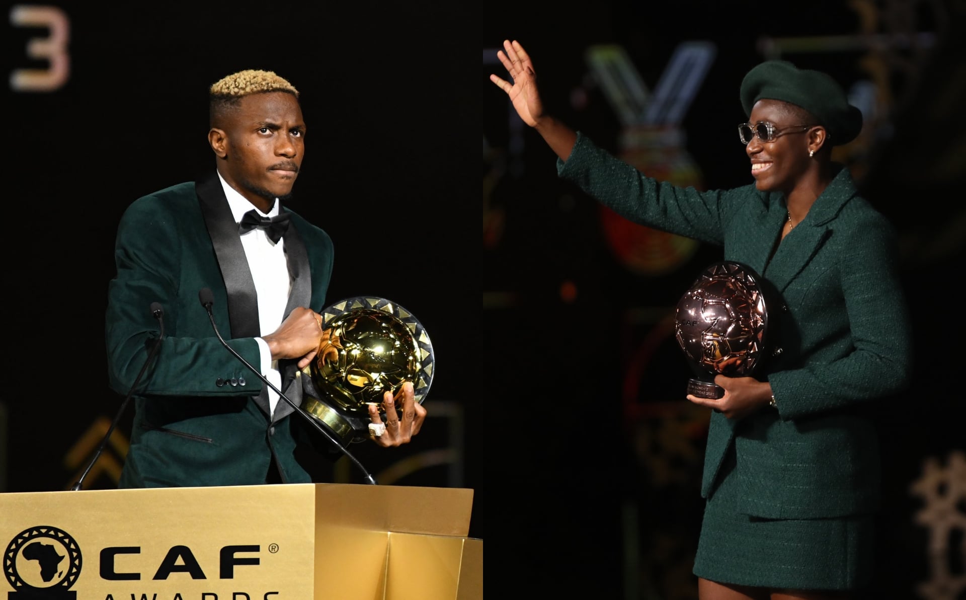 CAF 2023 Awards: Nigeria becomes first African country to produce male ...