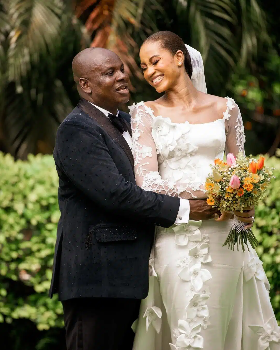 Mitchel Ihezue lavishes praises as she released wedding photos