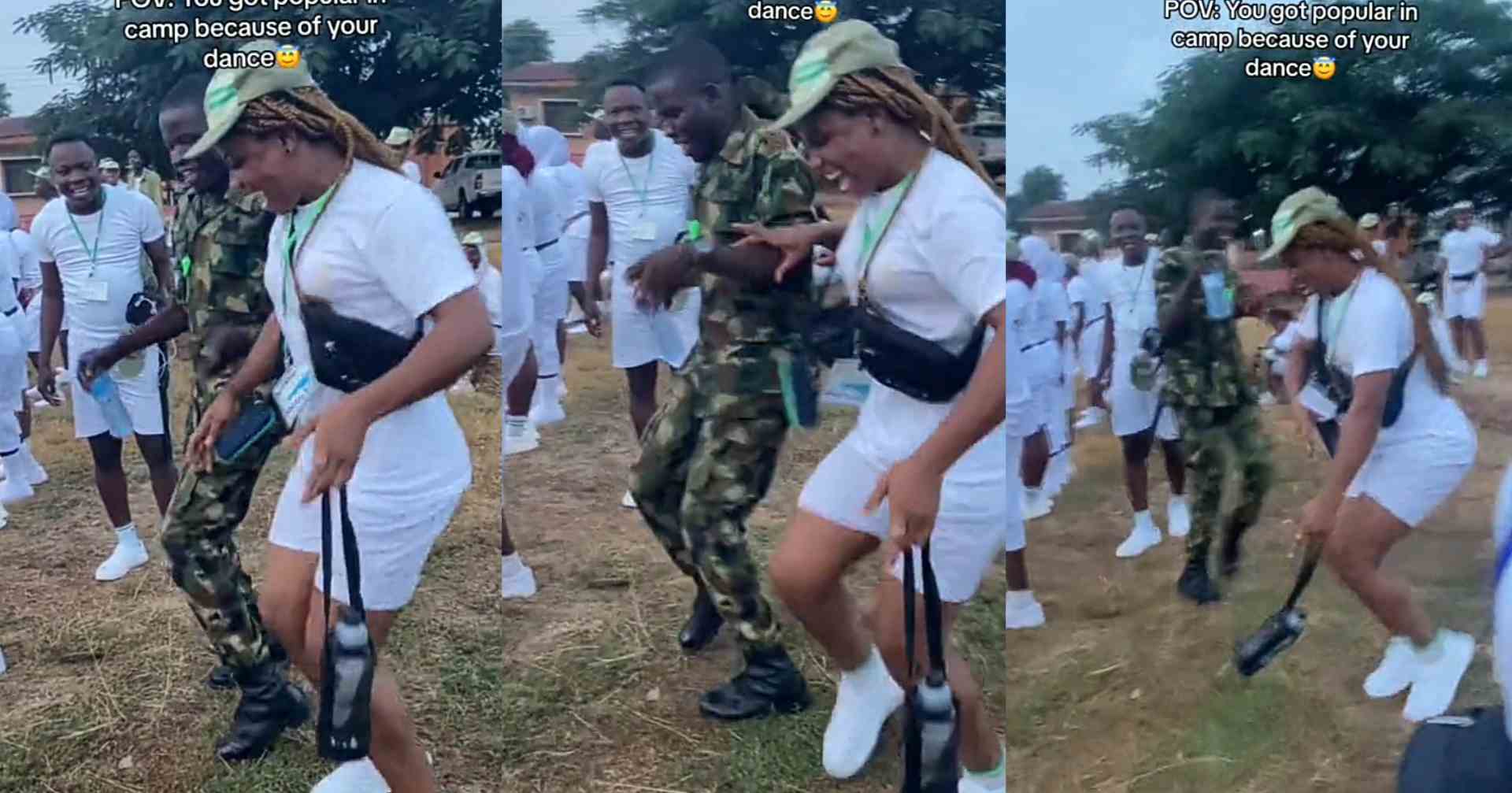 "Them think say soldier no sabi dance" – Moment corper and military man ...
