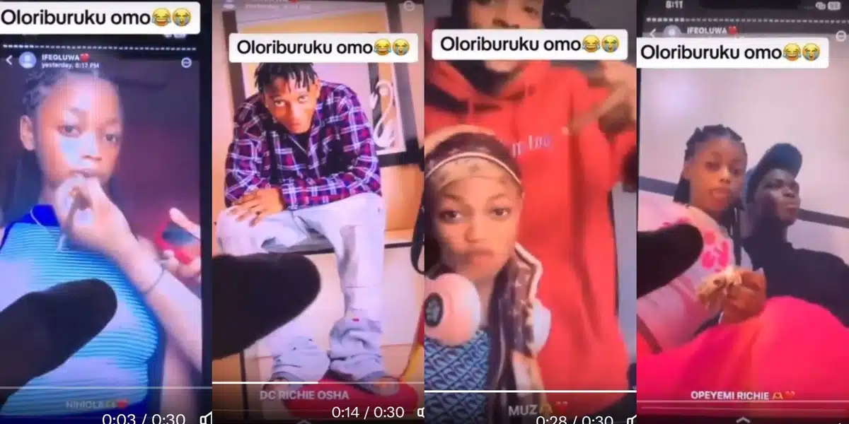 Nigerian lady showcases her relationships with over 30 males