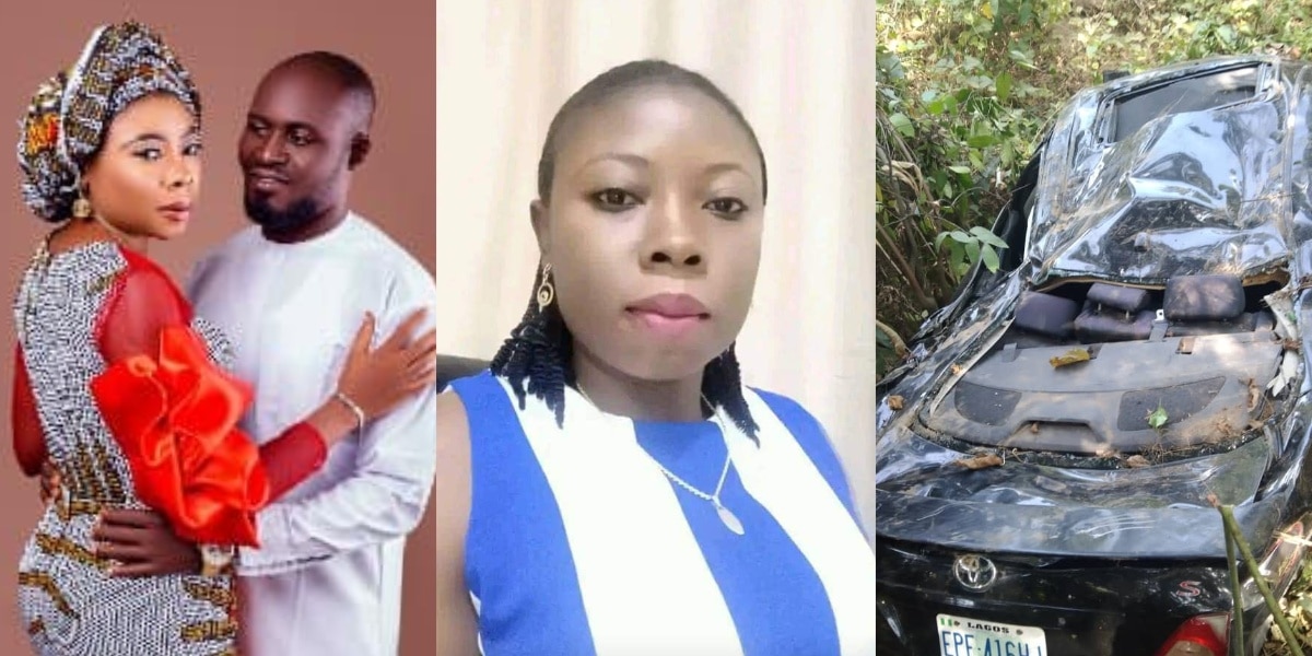 Nigerian man pens emotional tribute to his late fiancée who died in a car accident two weeks to ...