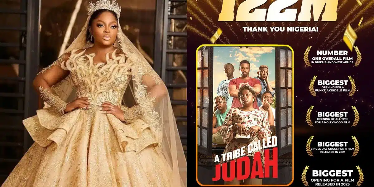 Funke Akindele's "A Tribe Called Judah" movie breaks record, becomes ...