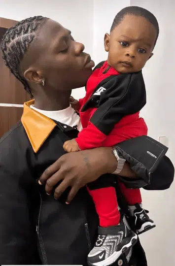 Adorable photos of Mohbad's son, Liam as he turns 8 months