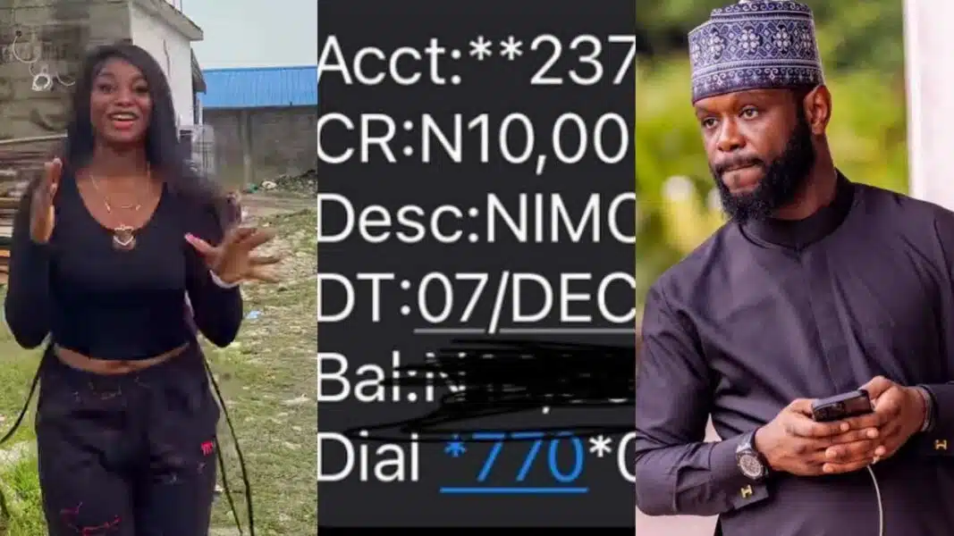 "Meter season" – Seyi Tinubu gifts content creator 10 million naira